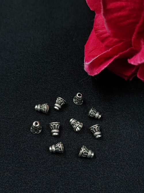 Antique Design Conical Shape German Silver DIY Raw Material For Jewelry ...